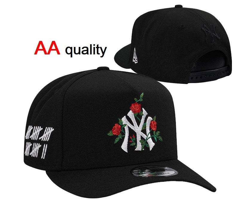 New Era New York Yankees Roses Black Edition 9Fifty A Frame | Jersey Hollk
